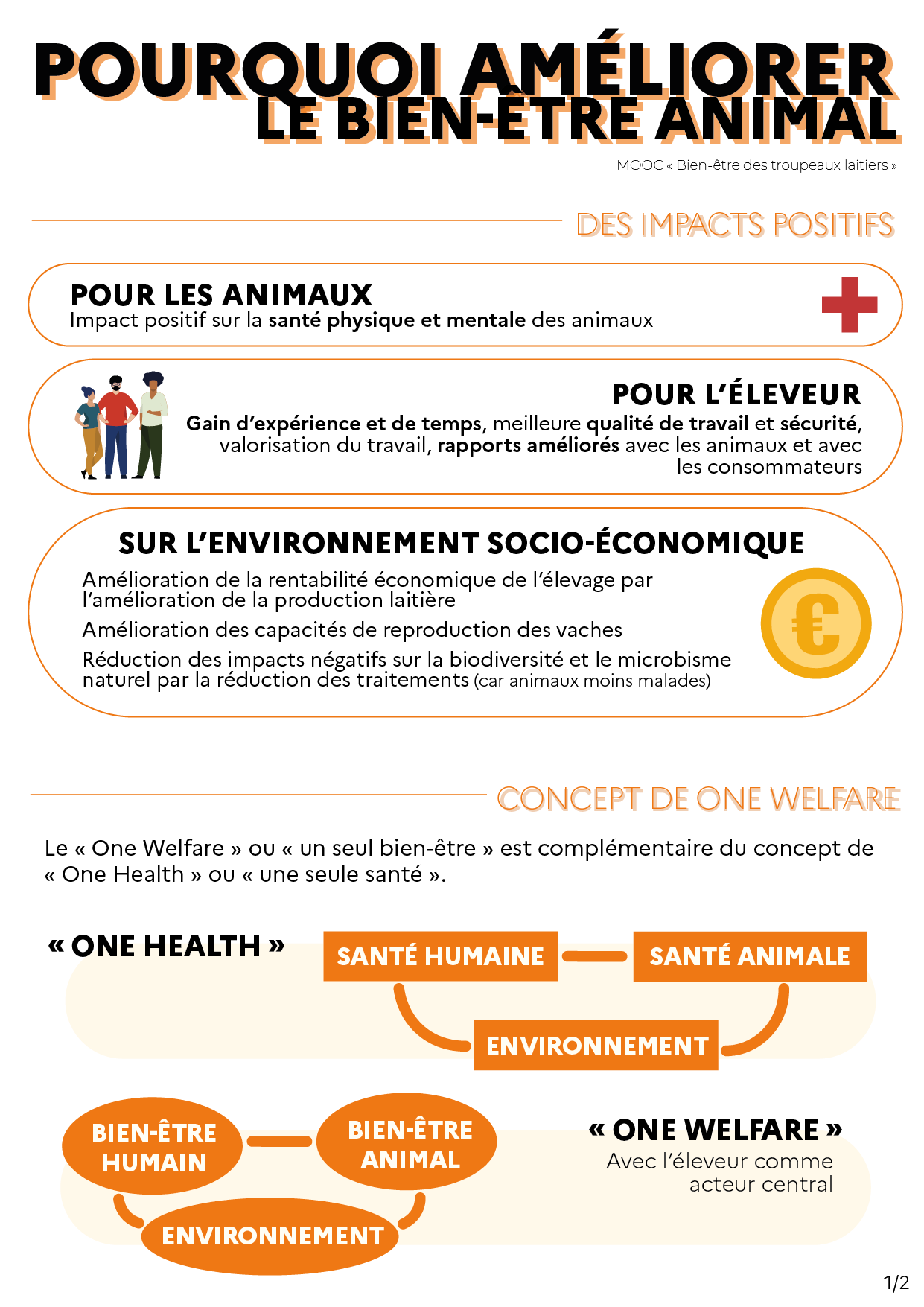 Pourquoi améliorer le bien-être des animaux ? – Chaire bien-être animal